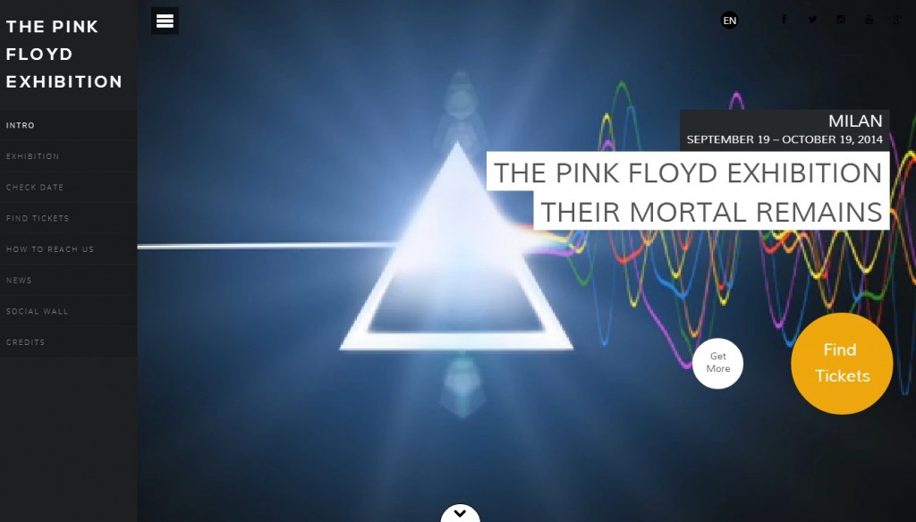 Tickets for The Pink Floyd Exhibition - Their Mortal Remains, Milan, Italy