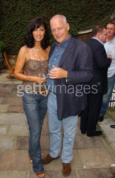 David Gilmour - With Wife Polly Samson David Gilmour - With Wife Polly Samson